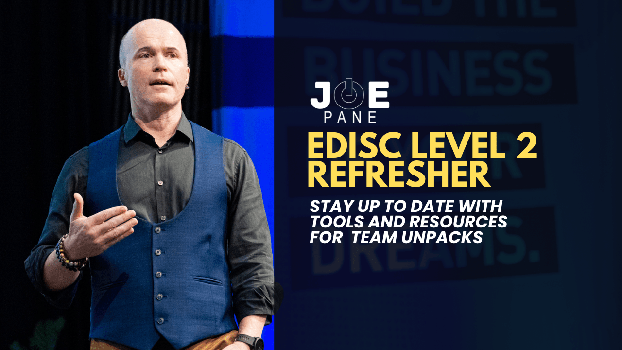 Extended DISC training - EDISC LEVEL 2 REFRESHER